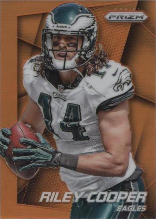 2014 Panini Prizm - Riley Cooper #24 Orange Prizm for sale online | eBay