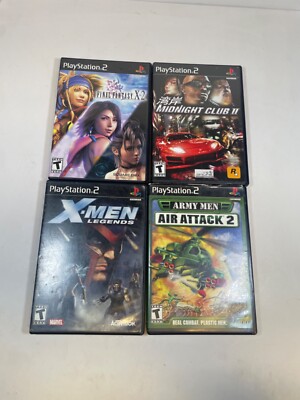 PS2 Game Lot of 4 TESTED WORKS | eBay