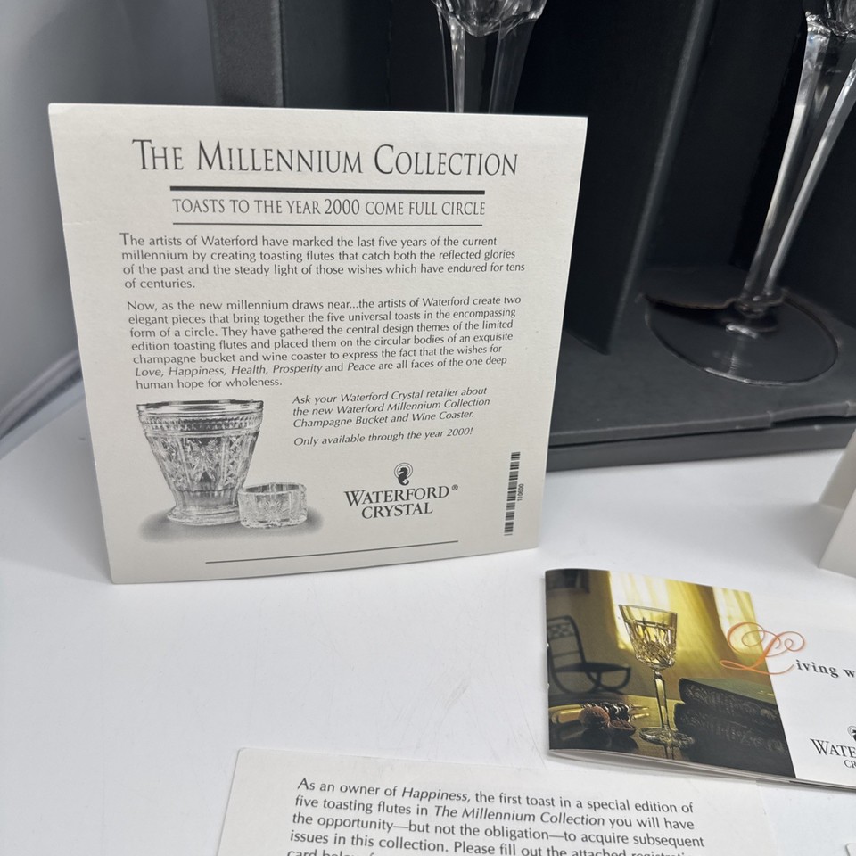 The Millennium Collection First Toast- Happiness W/Box | eBay UK