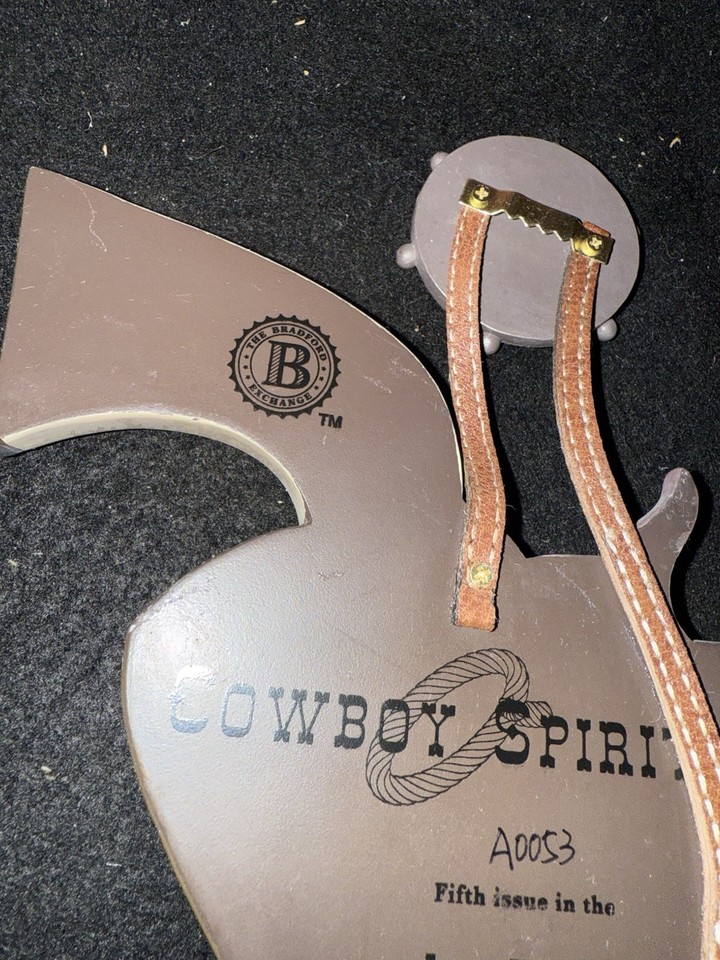 Bradford Exchange Cowboy Spirit John Wayne Straight Shooter Gun Holster ...