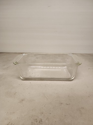 Vintage Pyrex #213 Clear Glass Loaf Pan Bread Baking Dish, 8.5x4.5x2.5 ...