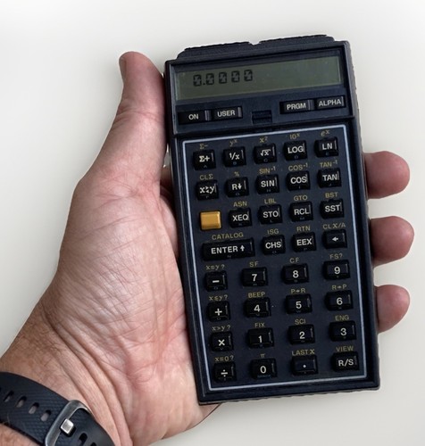 Rare Hewlett Packard HP 41C calculator with tall Keys | eBay