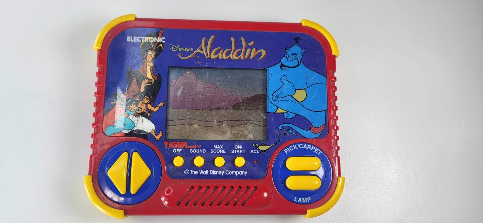 1990 Disney's Aladdin Tiger Electronics Vintage Handheld Video Game ...