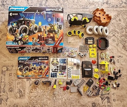 PLAYMOBIL 70888 Space Mars Expedition 173 Pc Toy Playset *NEAR COMPLETE ...