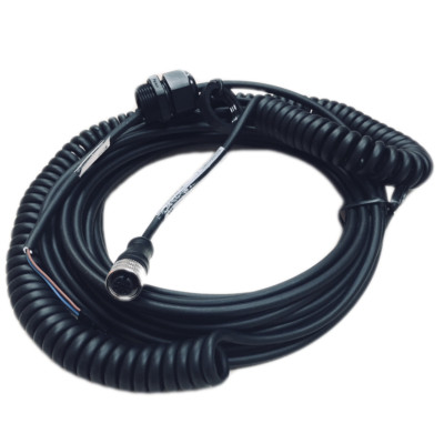 HAAS 32-0408 1200662032 MIC ASSY 4P STRT#22-4 BLK TPU 22.5FT, DC 1538 ...