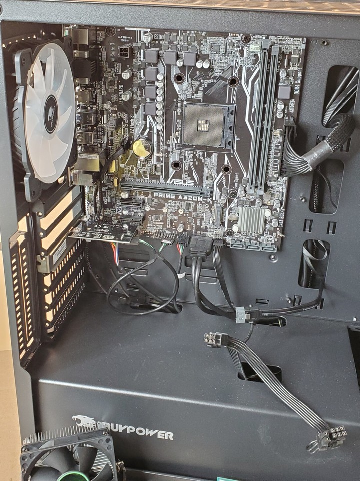 iBUYPOWER Gaming Desktop Trace 4 MR MID-TOWER Case Ryzen 5 Prime A320M ...