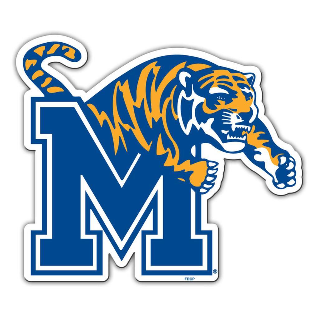University Of Memphis Tiger Logo Memphis Tigers 10 Pack Sticker