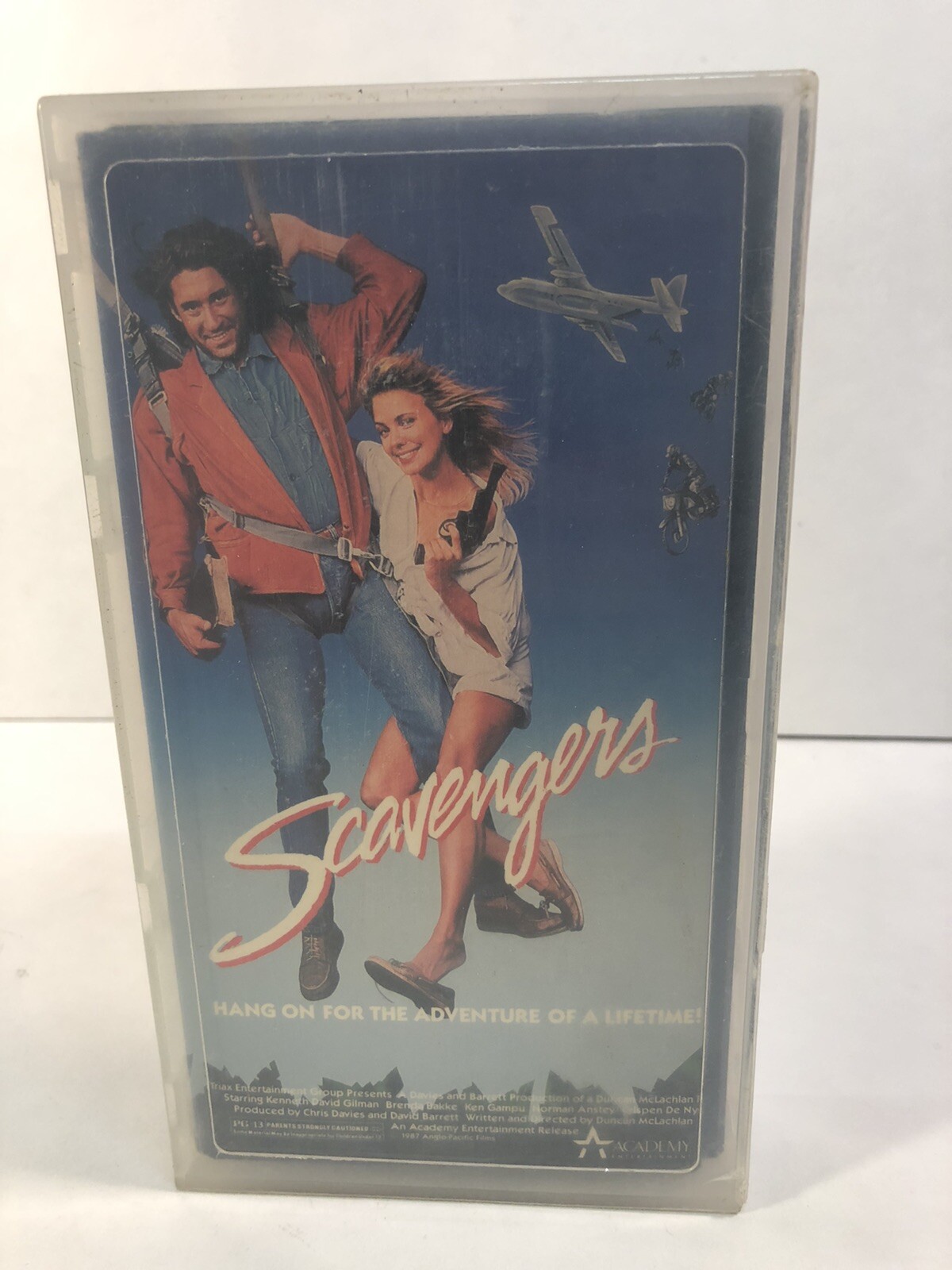 Scavengers VHS Academy 1988 Stunts Kenneth David Gilman Brenda Bakke ...