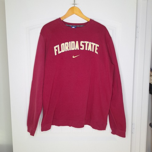 Nike Florida State Seminoles Pullover Sweater Crew Neck Size XXL | eBay