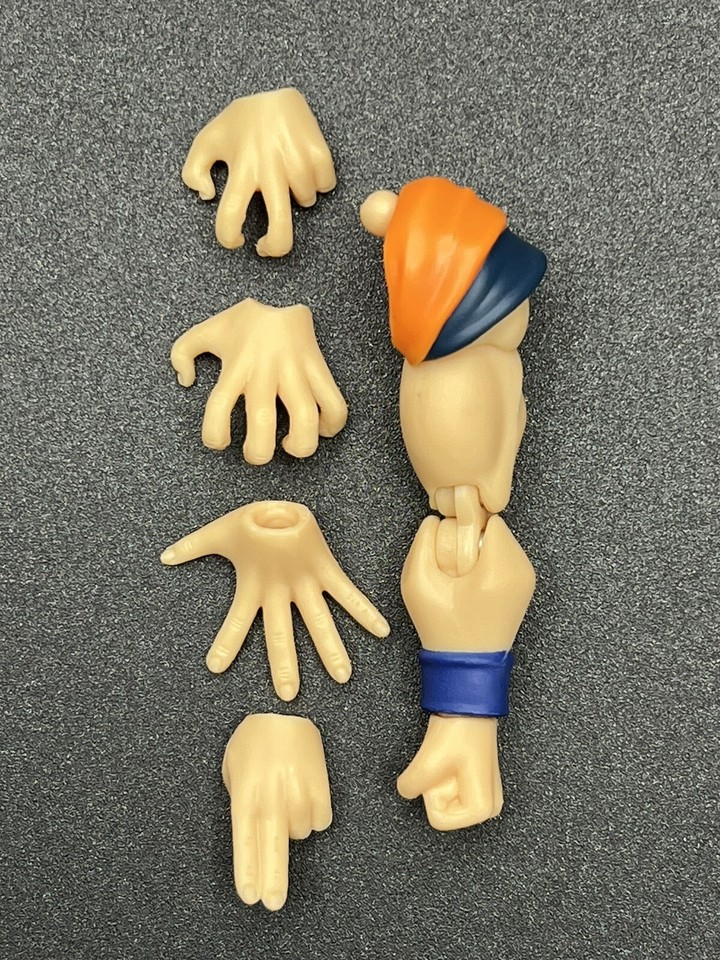 SH Figuarts Full Power Super Saiyan Goku Left Arm & Hands Dragon Ball Z ...