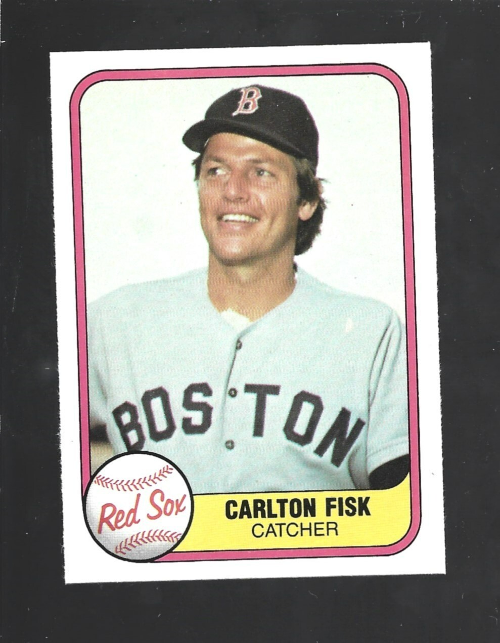 1981 Fleer #224 Carlton Fisk card, Chicago White Sox HOF | eBay