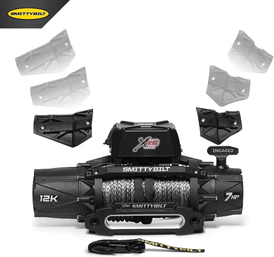 Smittybilt XRC GEN3 12K Comp Series Winch with Synthetic Cable - 98612 ...