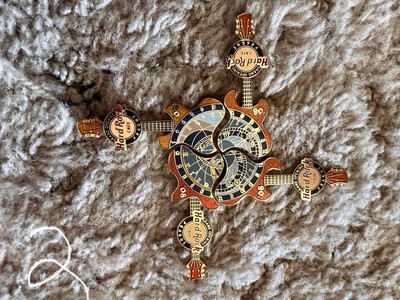 GRAND OPENING 2008 HARD ROCK PRAGUE Puzzle Pin Set Lt 2 | eBay