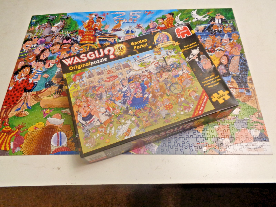 Wasgij Original 40 - 25th Anniversary Special Edition - 2 1000 Puzzles ...