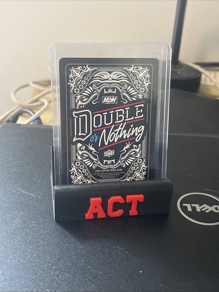2023 AEW - Double or Nothing Playing Cards Darby Allin 6 Spades | eBay
