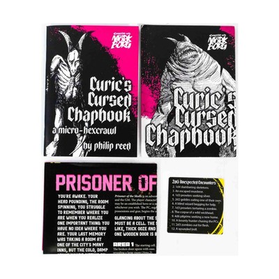 Philip Reed Mork Borg Curic's Verflucht Chapbook (Kickstarter Ed) NM ...