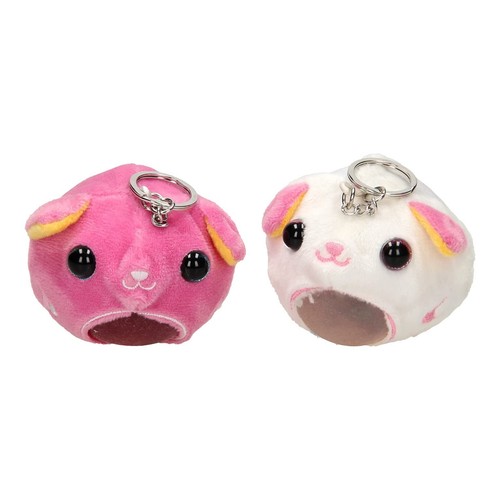 JohnToy 24337 Squishy Soft Animal Keychain, 2 Asso 8711866243372 | eBay
