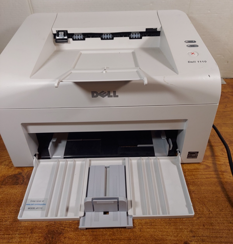 Dell 1110 Monochrome Laser Printer Tested with Power Cable 771 Page ...