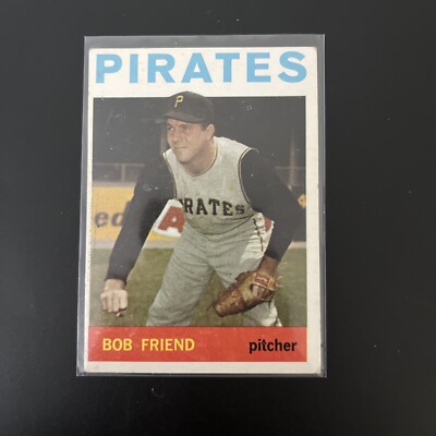 1964 Topps Bob Friend Pittsburgh Pirates #20 Baseball Card | eBay