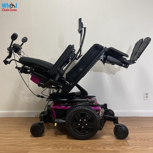 QUANTUM EDGE POWER WHEELCHAIR,POWER TILT,RECLINE ,LEGS. LIGHTS.HEAD ...