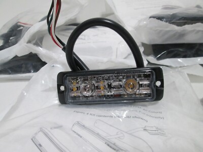 Federal Signal Micropulse MPS31U-A Surface Mount 3 LED Light Amber | eBay