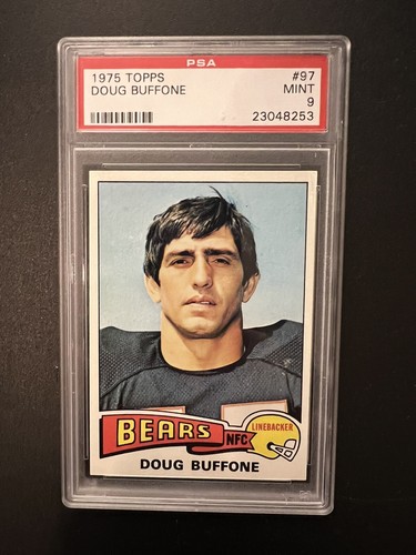 1975 Topps #97 Doug Buffone Chicago Bears PSA 9 | eBay