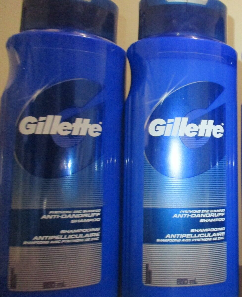 2x Gillette Anti-Dandruff Shampoo 650 ml each (22 oz) | eBay