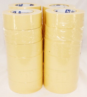 Case of 24 Beige 2 Inch 48mm Masking Tape PG4855 60yds Mask IPG ...
