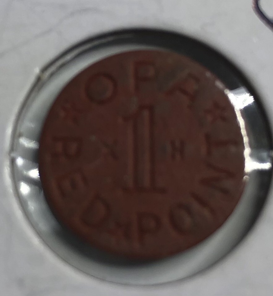 OPA Red Point (X-H) WW2 US Ratron Token | eBay