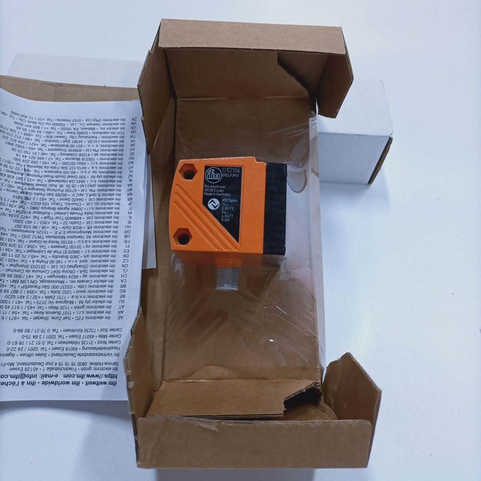 One New IFM O1D106 Laser Distance Sensor In Box Fast Ship | eBay
