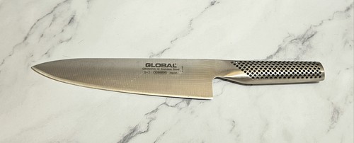 Global G-2 Yoshikin Chef's Knife 8" Cromova 18 Stainless Steel, Japan ...