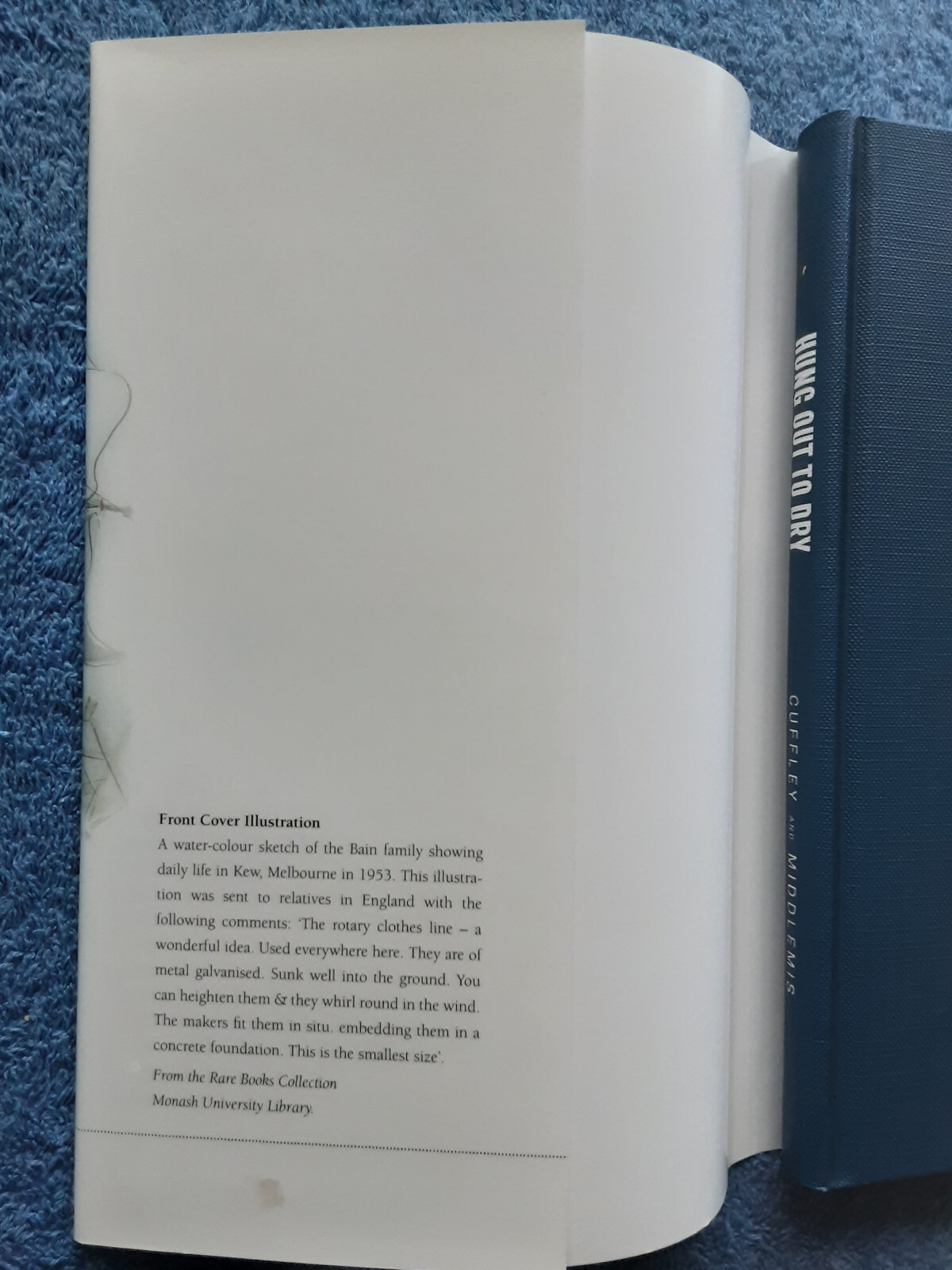 HUNG OUT TO DRY - Story of Gilbert Toyne's Classic Australian Clothes ...