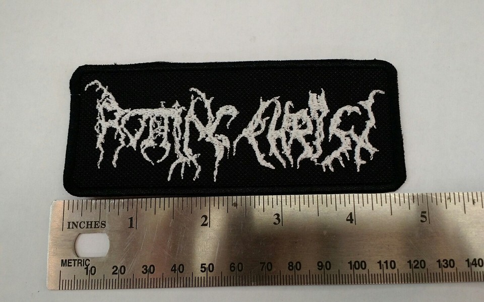 ROTTING CHRIST Patch IRON/SEW-ON Embroidered Patch Black Metal | eBay