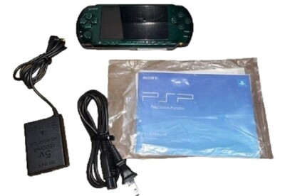 SONY PSP Playstation Portable Spirited Green PSP-3000SG Tested | eBay