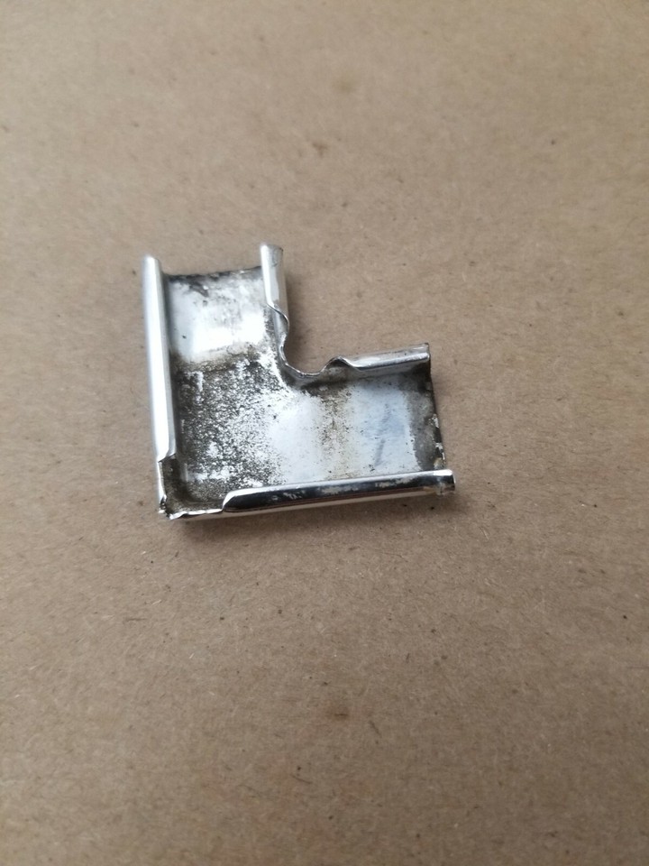 Genuine BMW E30 Chrome Rear Windshield Seal Trim Cap Cover 84-91 325i ...