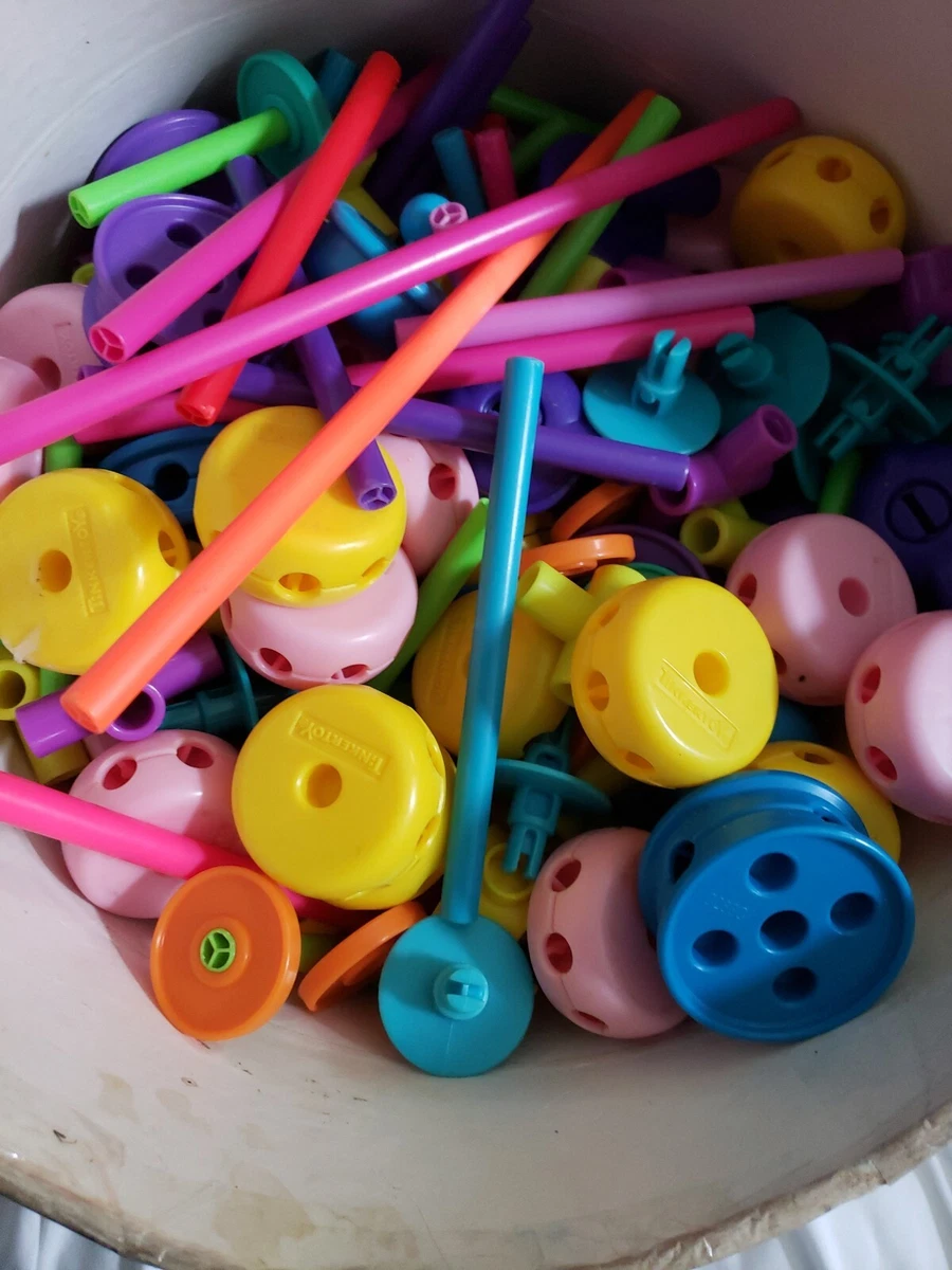 Plastic Tinker Toy Sets