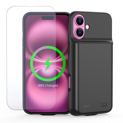 Portable Power Protective Battery Case for iPhone 16 /16 Plus /16 Pro ...