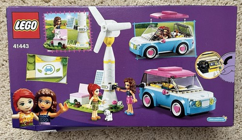 LEGO Friends - Olivia's Electric Car 41443 183 Pieces 2021 Brand New ...