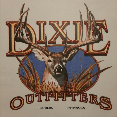 DIXIE OUTFITTERS SOUTHERN SPORTSMAN DEER HUNTER SHIRT #3525 | eBay