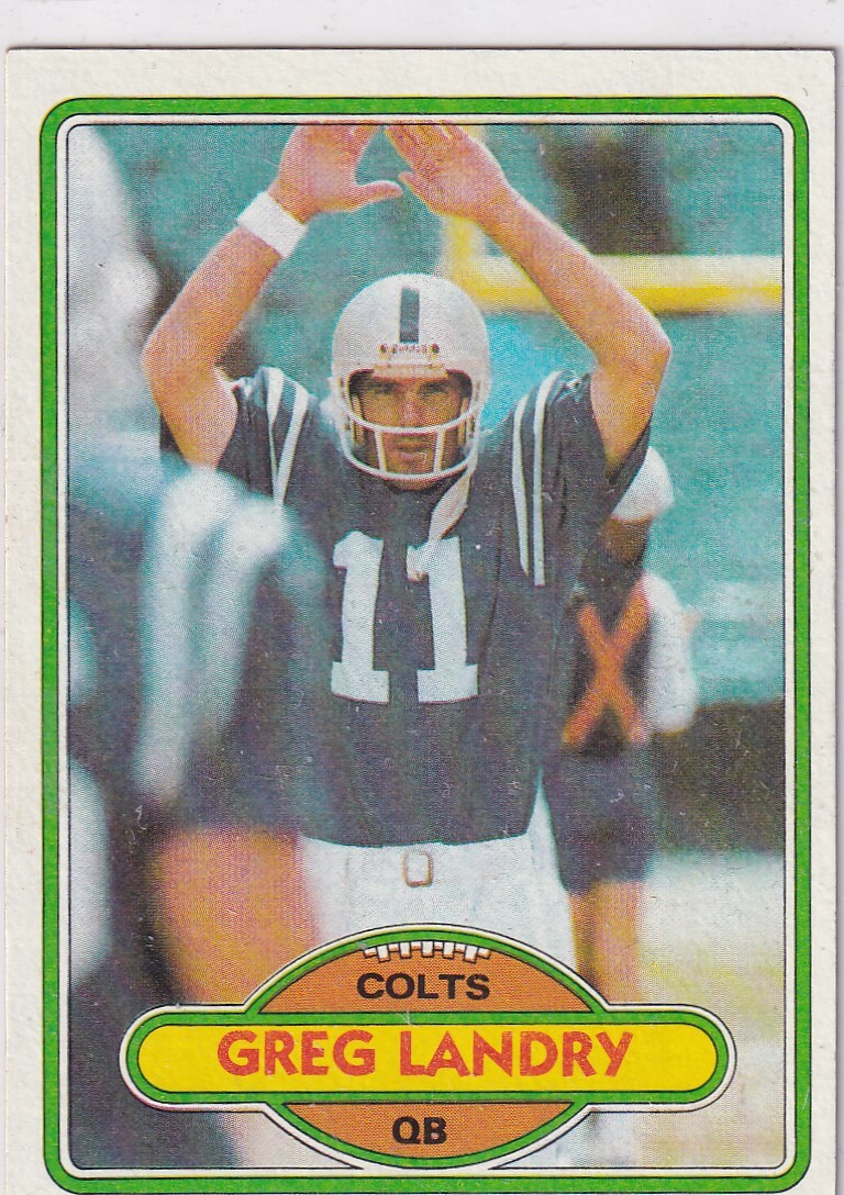 1980 Topps #265 Greg Landry Mint | eBay