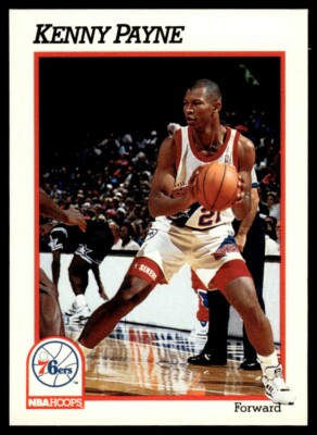1991-92 NBA Hoops #413 Kenny Payne Philadelphia 76ers | eBay