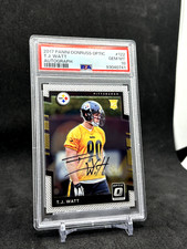 T.J. Watt Football Card Checklist