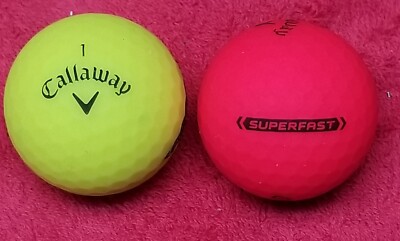 30 Callaway Superfast matte finish in Red grade AAAAA Used FREE SHIP | eBay