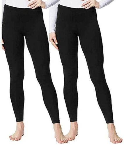 2 PACK Women's Weatherproof 32° Degrees Heat Legging Base Layer Pant ...