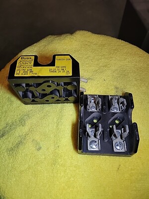 Buss Double Fuse Holder 30A 600V T60030-2SR | eBay