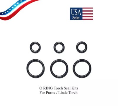 O-RINGS FOR PUROX/LINDE CW-300/CW-400/CW-500 P/N 14K05 & 14K06 (3 SETS ...