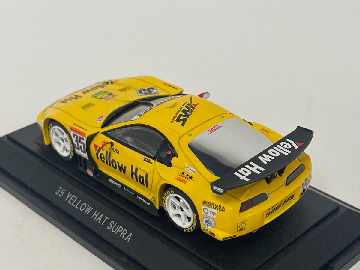 1/43 Ebbro Yellow Hat Toyota Supra JGTC 2004 car #35 #598 1/43 Ebbro Yellow Hat Toyota Supra JGTC 2004 car #35 #598