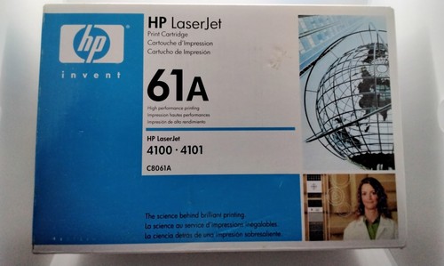 HP C8061A ( HP 61A ) TONER CARTRIDGE BLACK LASERJET 4100 4100DTN ...