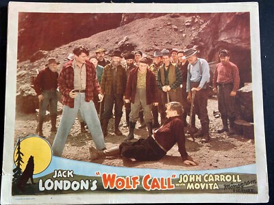Wolf Call Lobby Card 1939 John Carroll, rare! | eBay