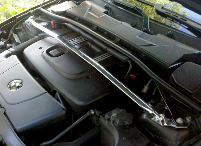 BMW E90 DIESEL 3-Series M Euro Sport Front Up Strut Bar Tower Brace ...
